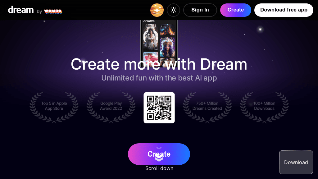 WOMBO Dream | Create amazing AI-powered artwork | Futureen