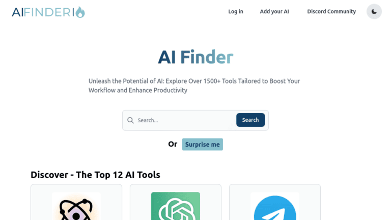 AI Finder 🕵️‍♀️: Find Your Perfect AI Tool | Futureen