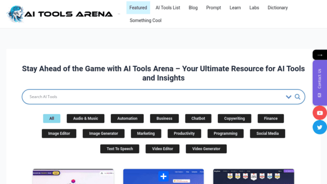 AI Tools Arena ???? Boost Your Workflow with Cutting-Edge AI | Futureen