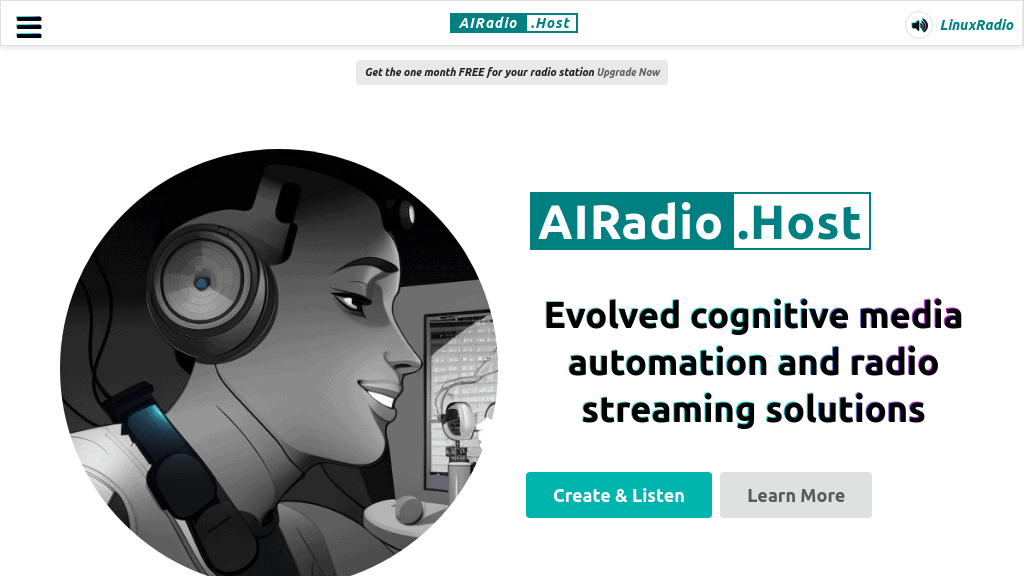 AIRadio.Host | AI DJ Radio Station | Futureen