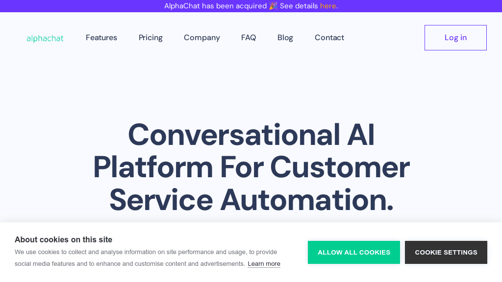 alphachat | Boost Customer Engagement with Conversational AI | Futureen