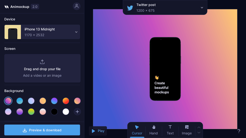 Animockup | Animated Product Teasers and Mockups | Futureen