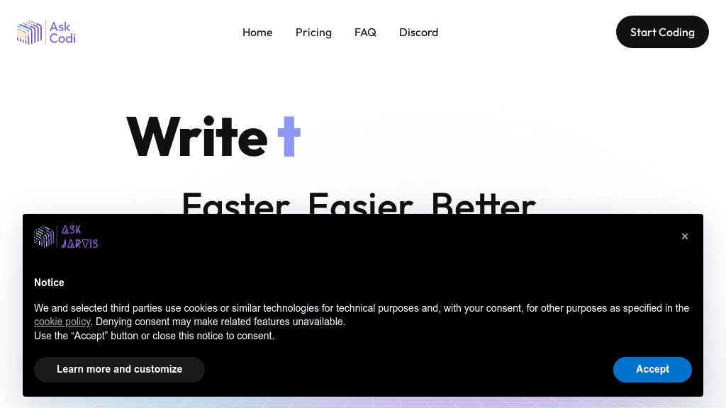 AskCodi | Simplify Your Development Process | Futureen
