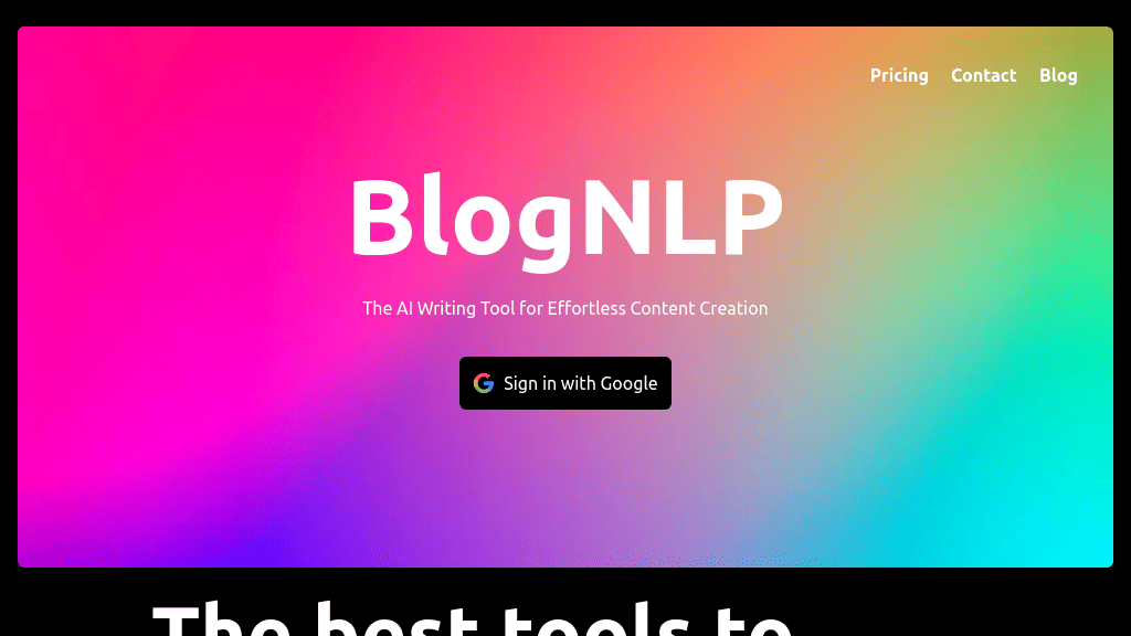 BlogNLP | Boost Your Creativity Using AI Writing | Futureen