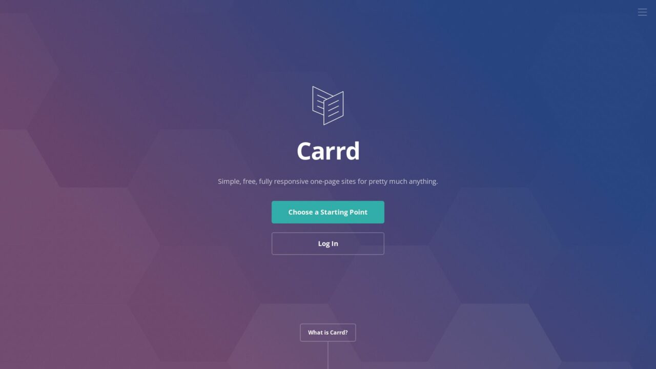 Carrd | One-Page Websites for Every Purpose! | Futureen