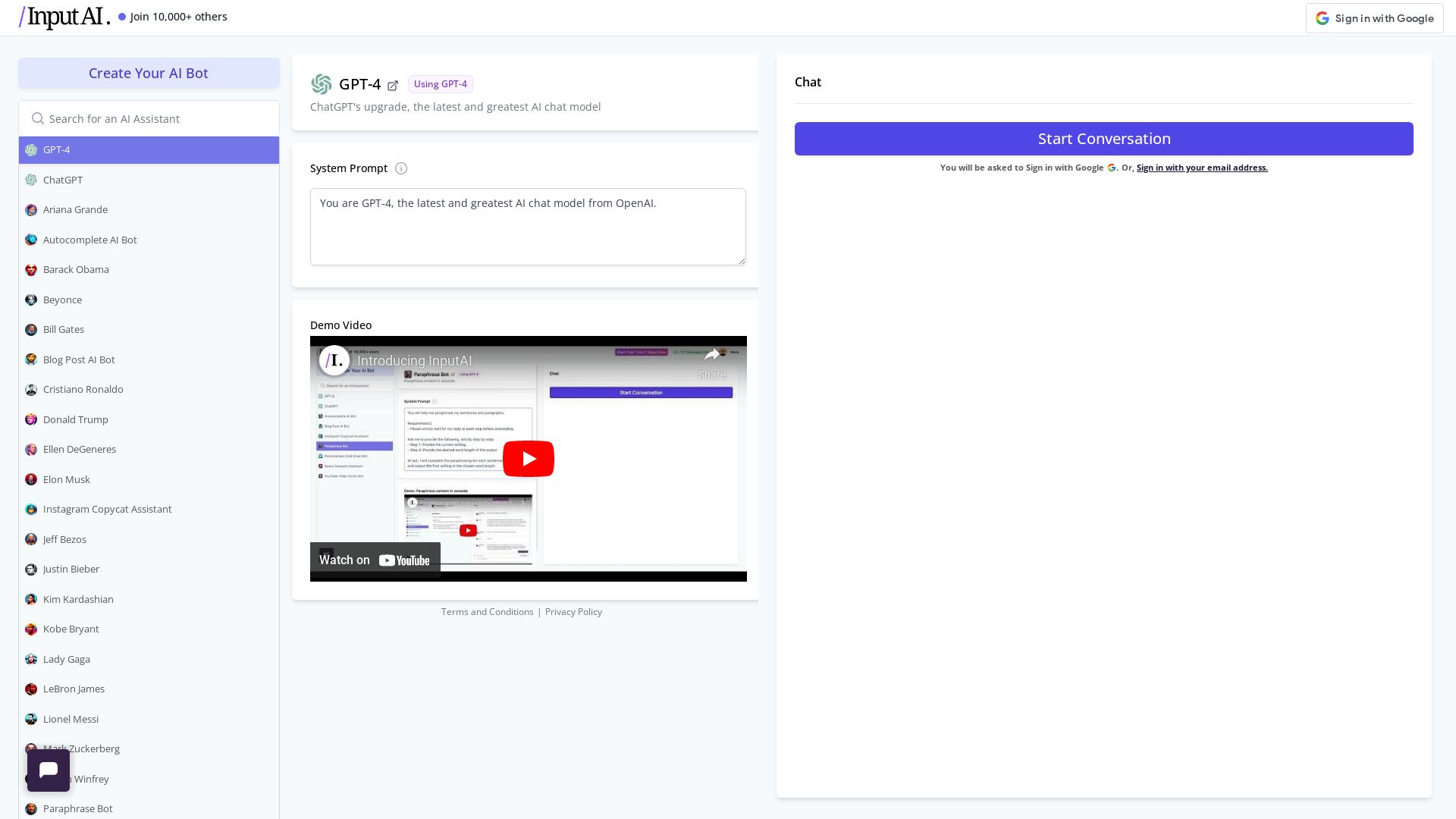 InputAI | Chat Tools for Seamless Conversations | Futureen