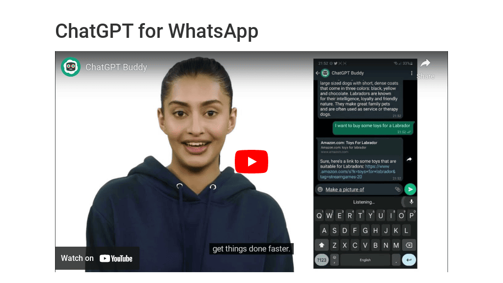 Chat Buddy | Quick Answers and Assistance | Futureen