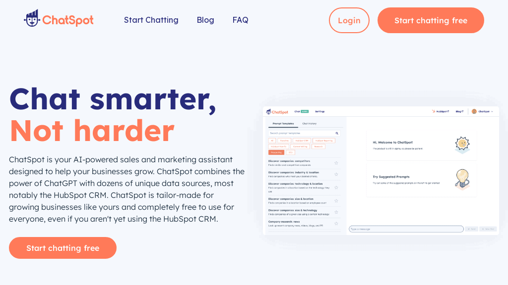 ChatSpot | Marketing and Sales Power Tool | Futureen