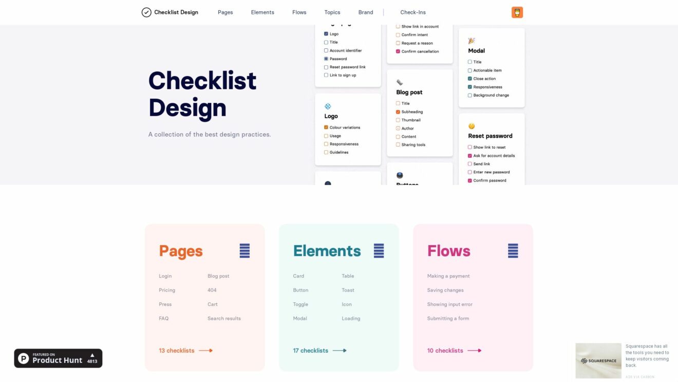 Checklist Design 📋 The Ultimate Design Checklist Collection | Futureen