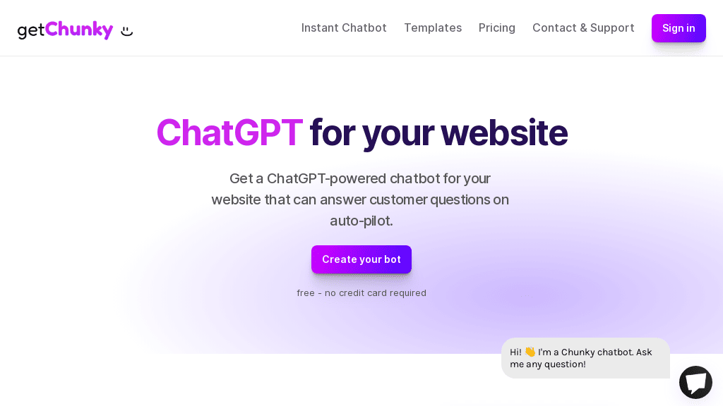Chunky | Create AI Chatbots That Feel Human | Futureen