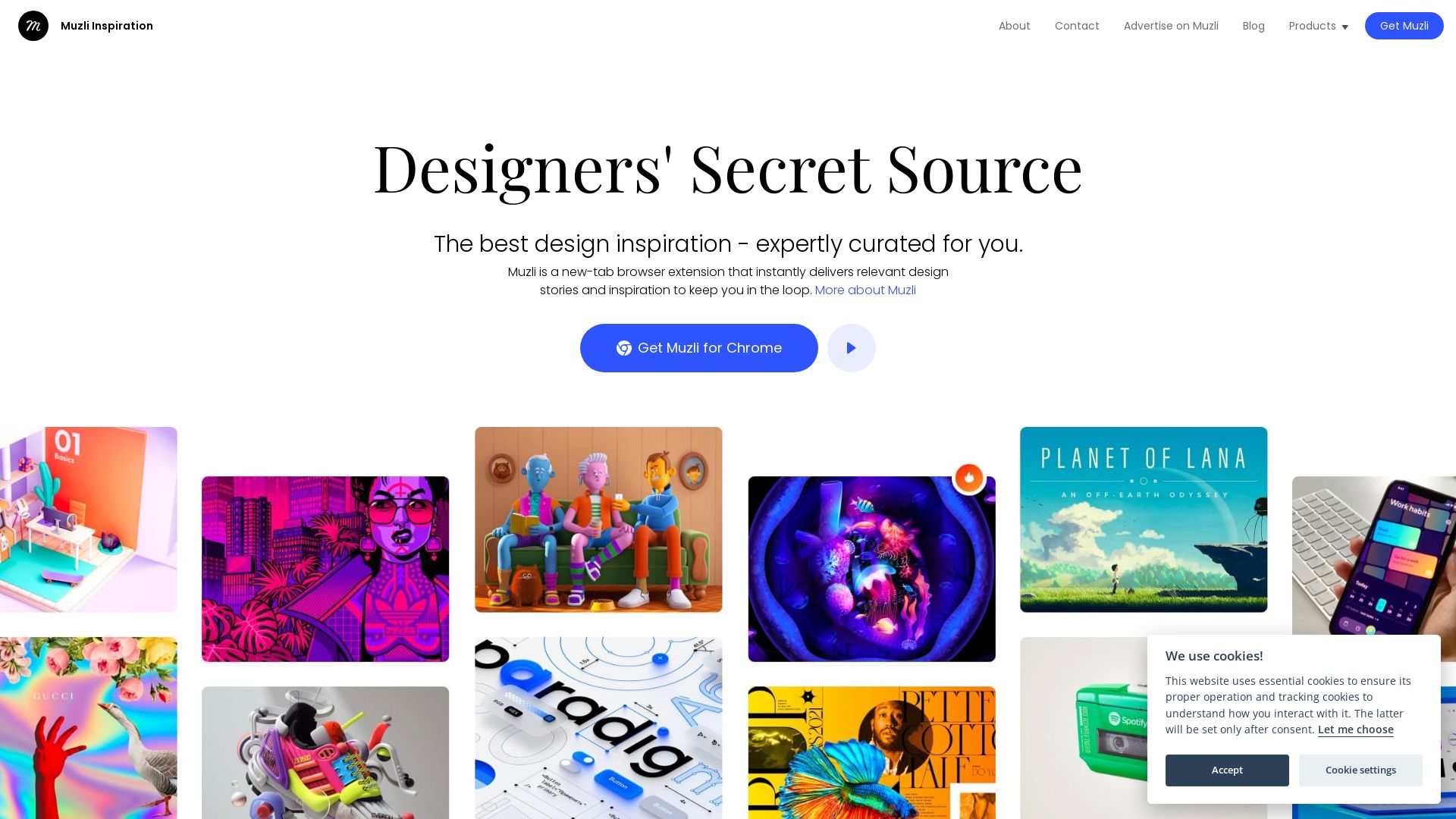 Muz.li | Design Inspiration Hub Your Source for Ideas | Futureen