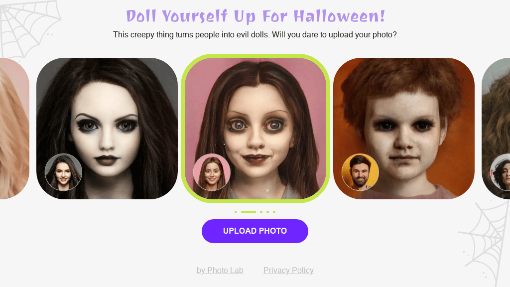 Dollify | Transform into an evil doll! | Futureen