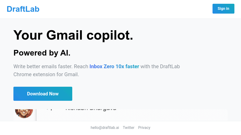 DraftLab | Write Emails Faster and More Effectively | Futureen