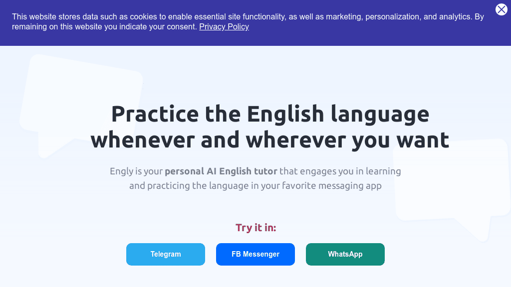 Engly | Your Personal AI English Tutor | Futureen