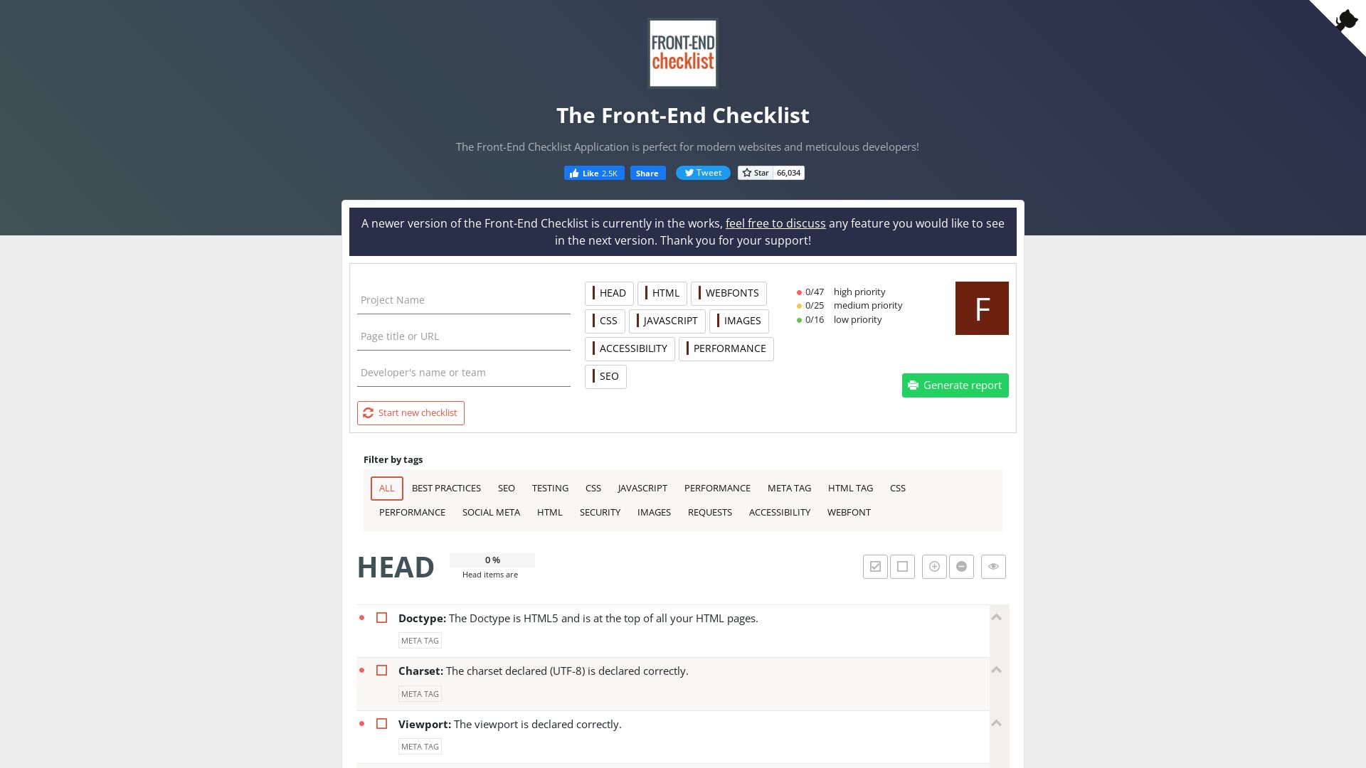 Front-End Checklist | Your Ultimate Tool! | Futureen