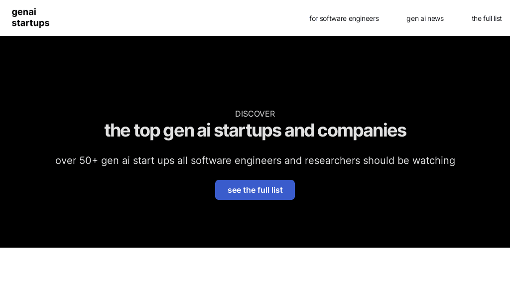 GenAI | Startups Overview and Insights | Futureen
