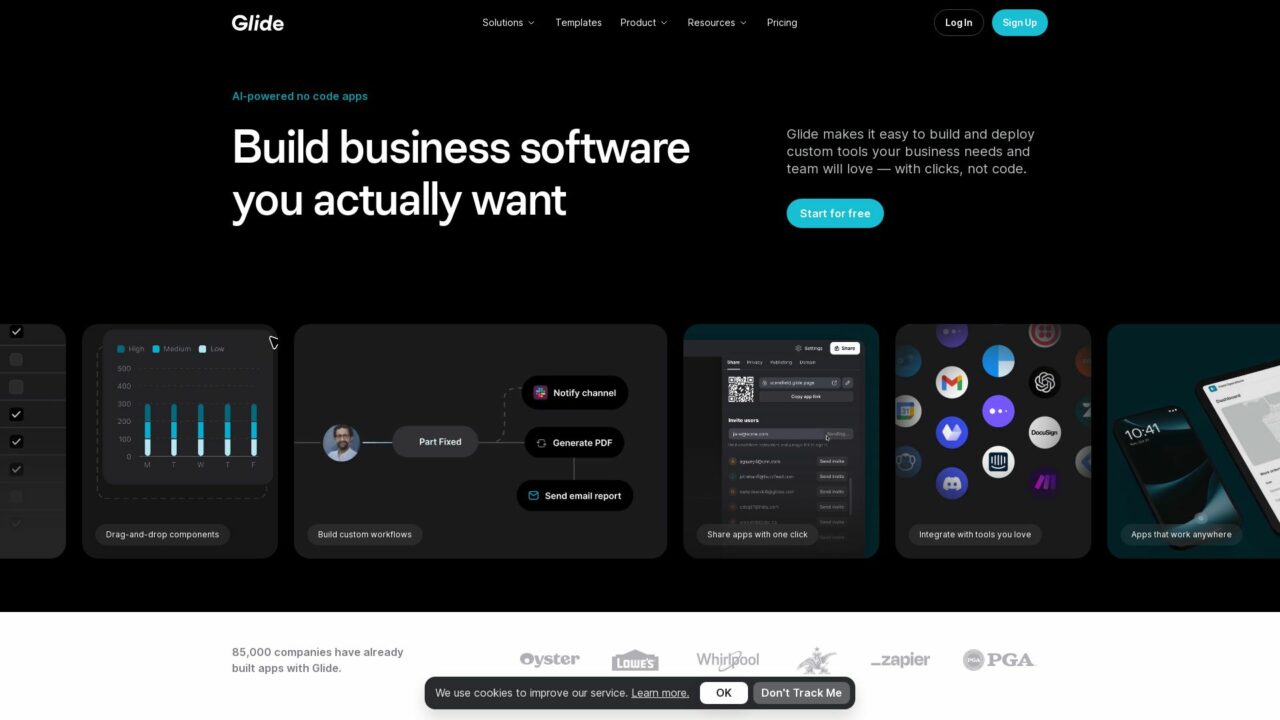 Glide 🚀 Create Custom AI Apps with No Code | Futureen