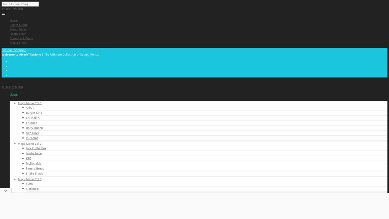 HackTheMenu | Secret Menu Items at Jamba Juice, Starbucks & More | Futureen