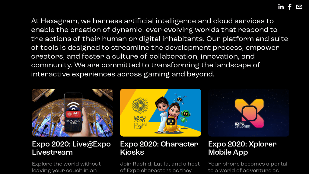 Hexagram | Immersive Experiences for Everyone | Futureen