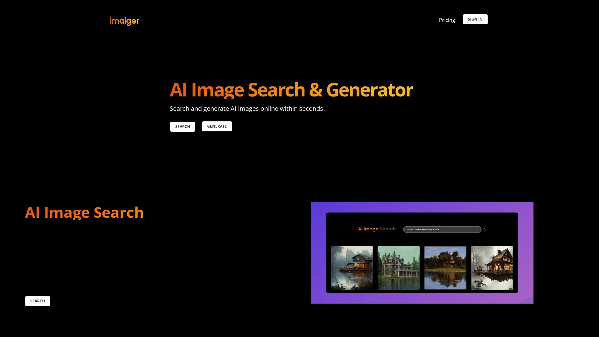 Imaiger | Top AI Image Search Tool | Futureen