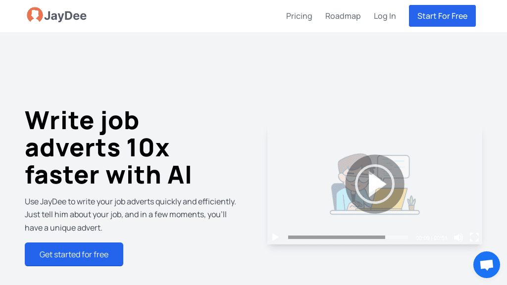 JayDee AI | Boosts Job Advert Writing Efficiency | Futureen