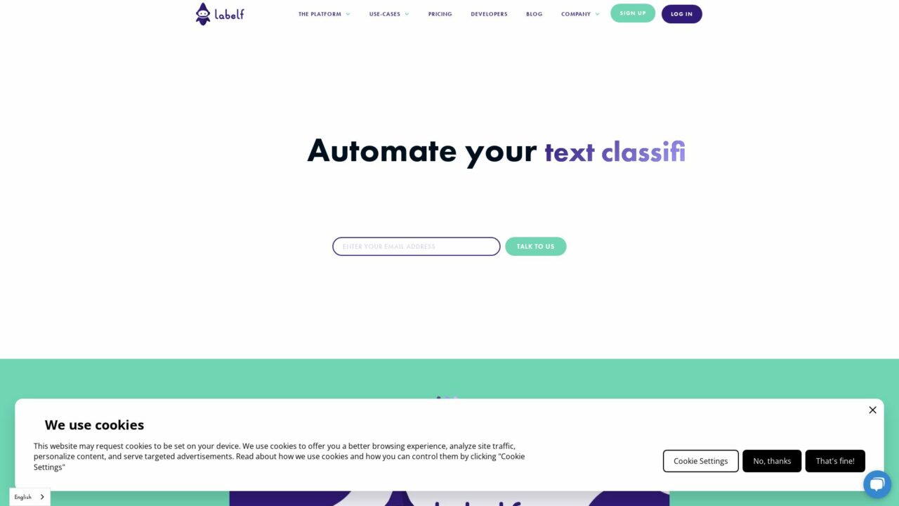 Labelf AI | Classify Texts Quickly and Easily | Futureen