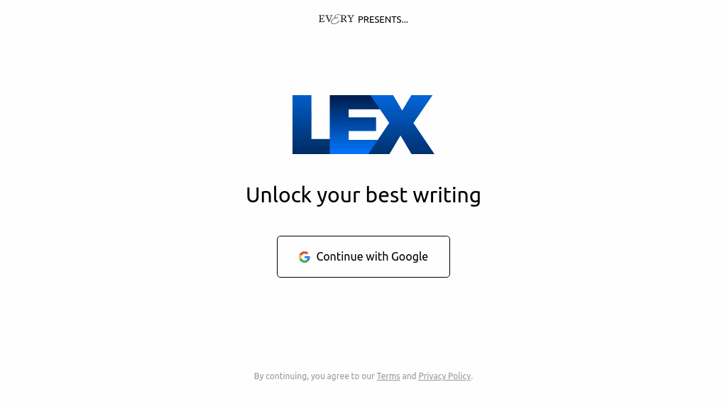 Lex | Your Writing Assistant | Futureen