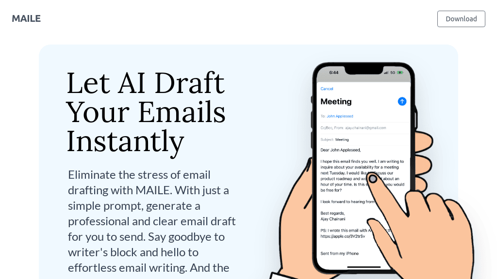 MAILE | Boost Your Email Productivity | Futureen
