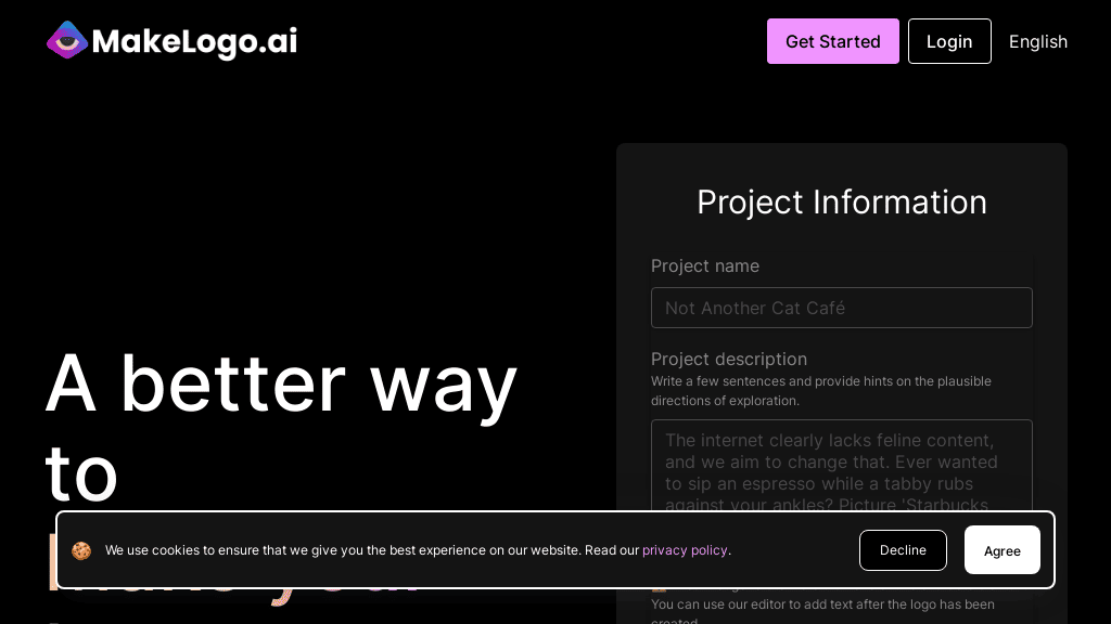 MakeLogoAI | Unique AI-Generated Logos | Futureen
