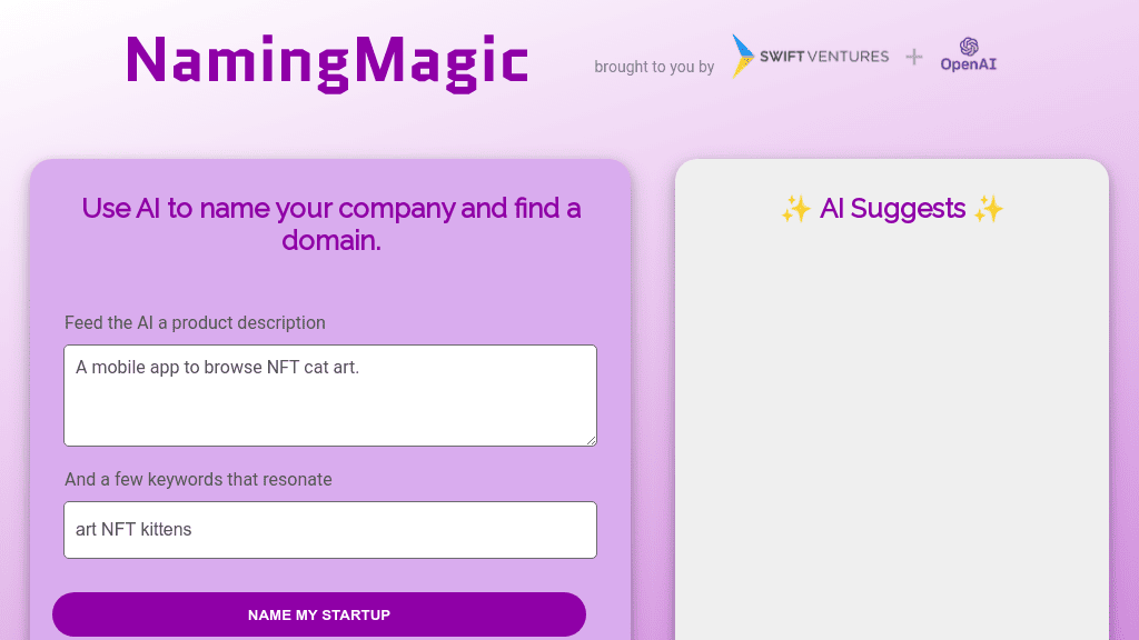 Naming Magic | Find Your Ideal Company Name | Futureen