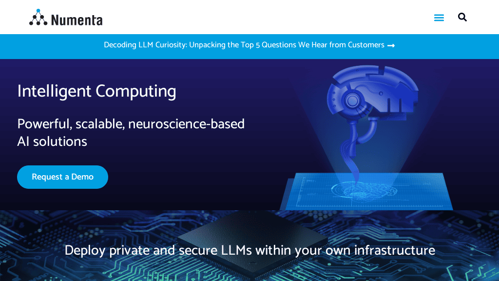 Numenta | Powerful Neuroscience-Based AI Solutions | Futureen