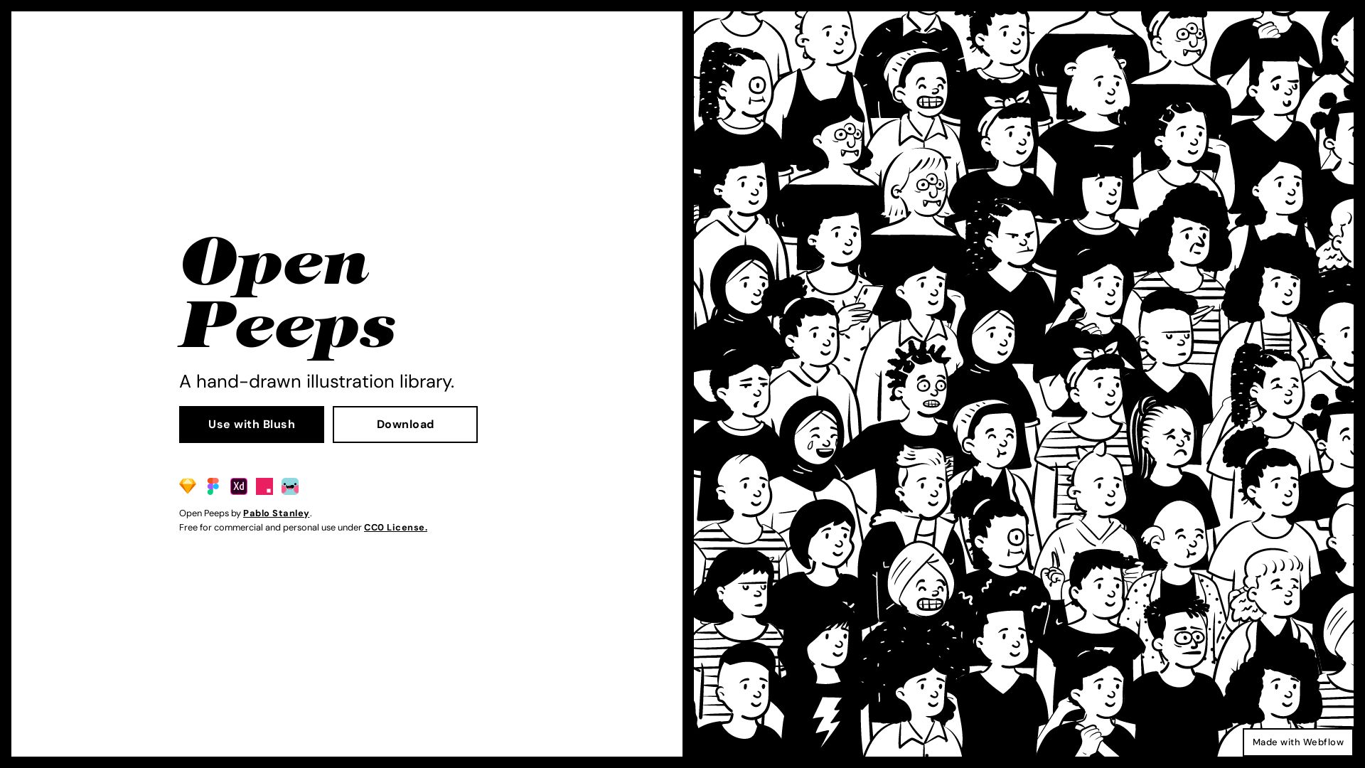 Open Peeps | Create Hand-Drawn Scenes Easily | Futureen