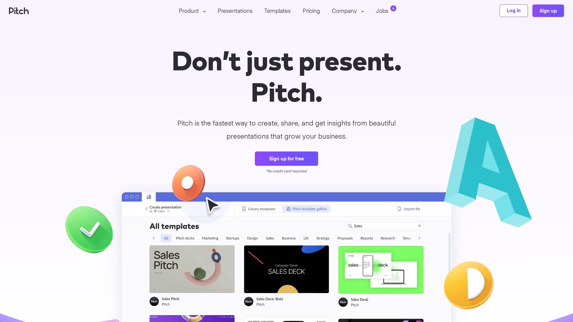 Pitch | Create Sleek Decks for Fast-Moving Teams | Futureen