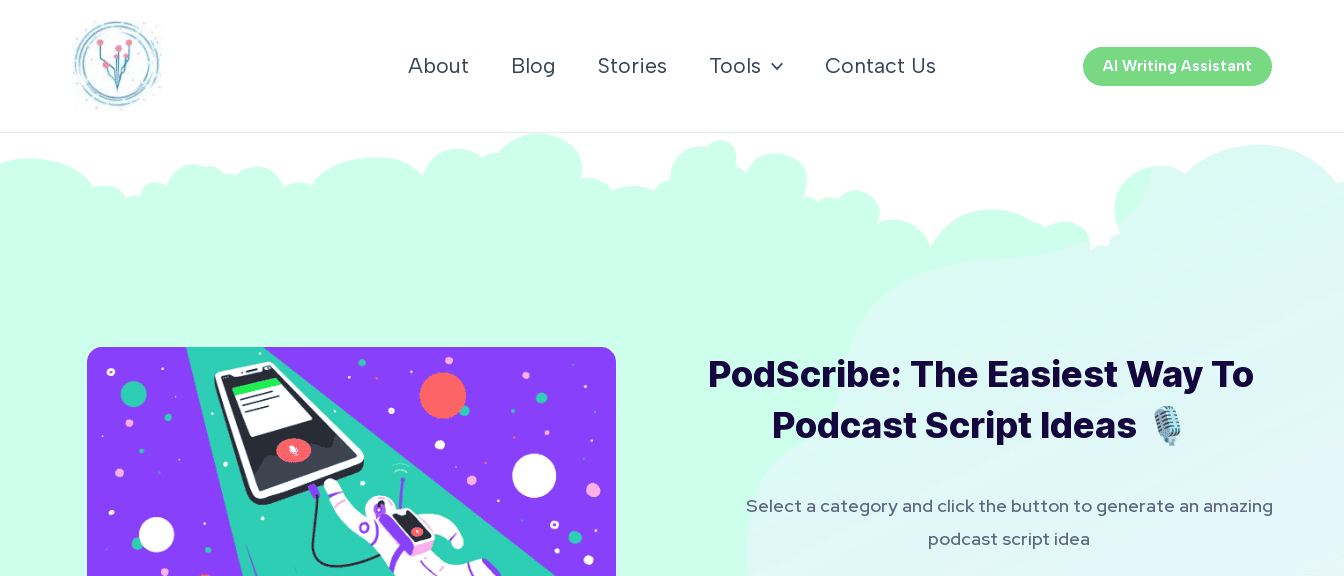 PodScribe | AI Podcast Script Generator | Futureen