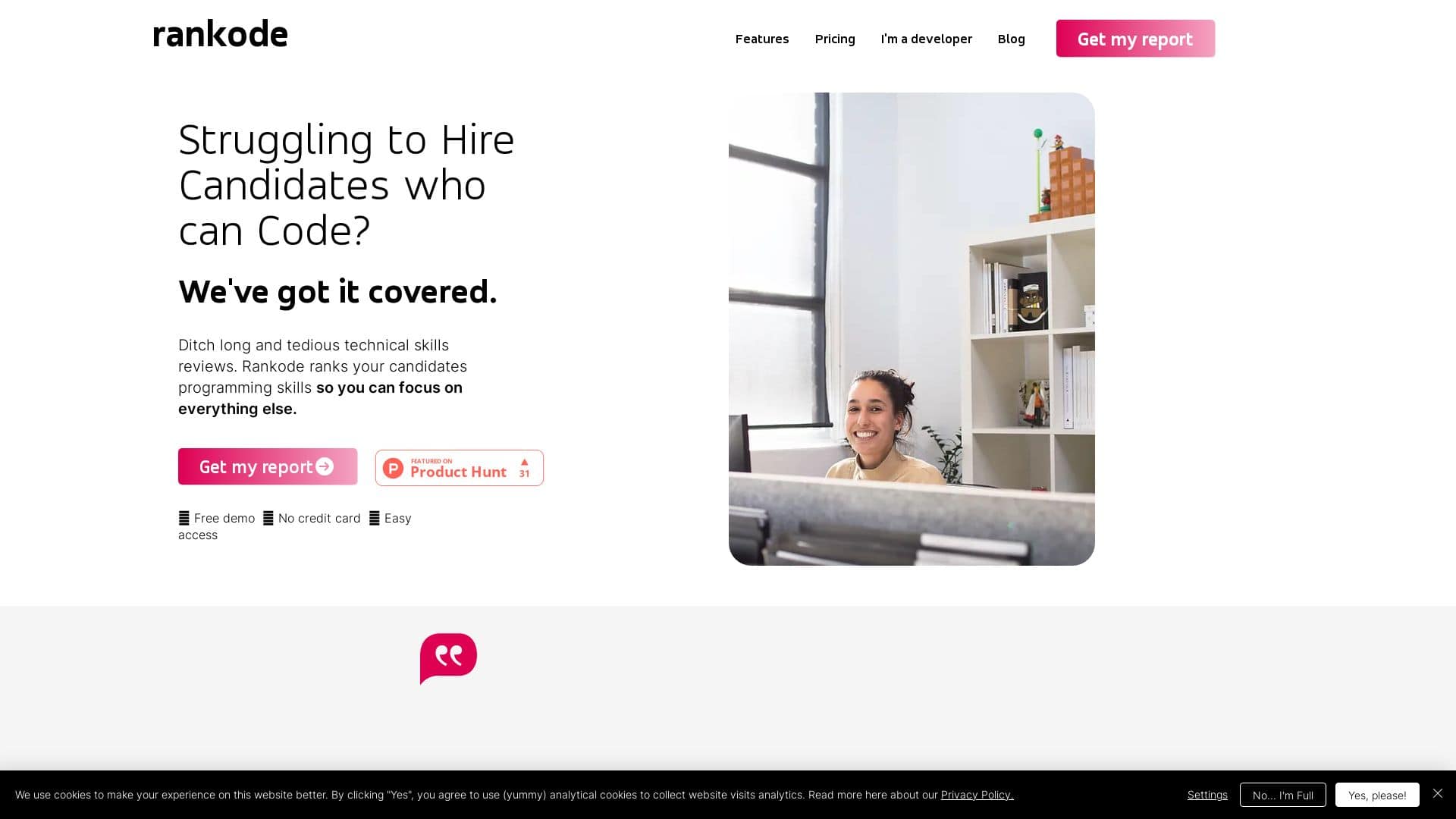 Rankode | AI Coding Skills Report Summary | Futureen