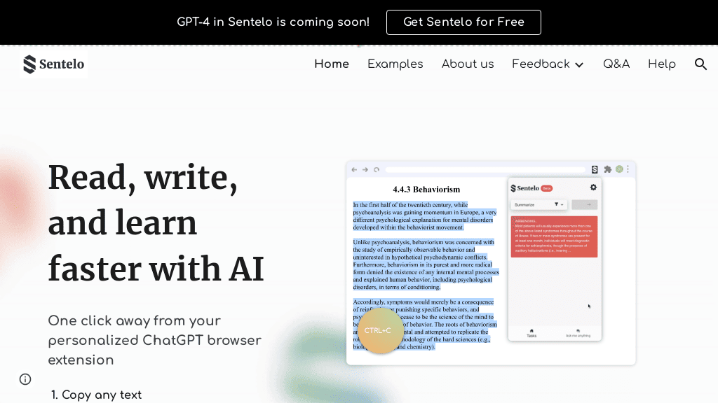 Sentelo | Enhance Your Writing with AI | Futureen