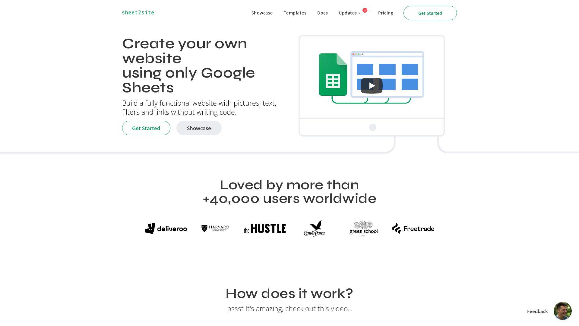 Sheet2Site | Build Websites Using Google Sheets | Futureen