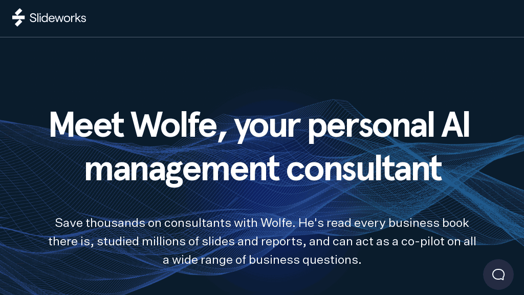Slideworks | Cut Costs with Wolfe, Your AI Consultant | Futureen
