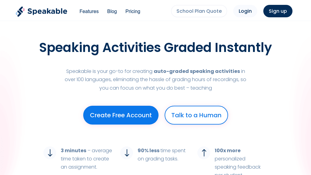 Speakable | Simplifies Speaking Assignments | Futureen