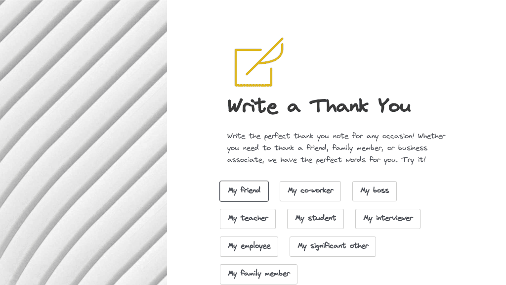 ThankYouNote.app | Ideal Thank You Notes for Any Occasion | Futureen