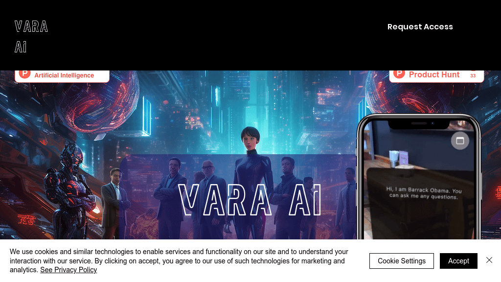 Vara AI | AR Avatars Interact with AI Personas | Futureen
