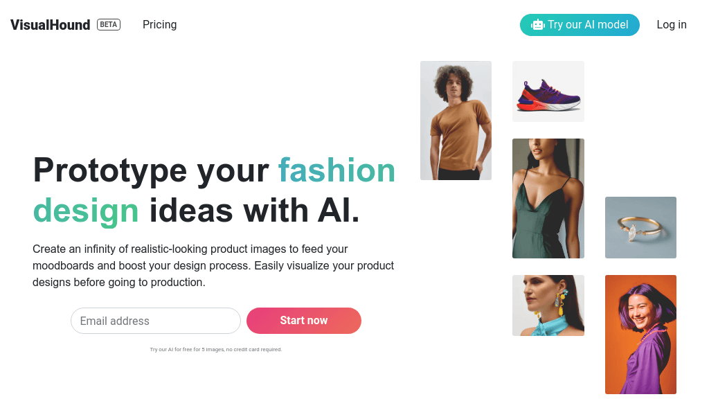 VisualHound | Prototype Fashion Designs Using AI | Futureen