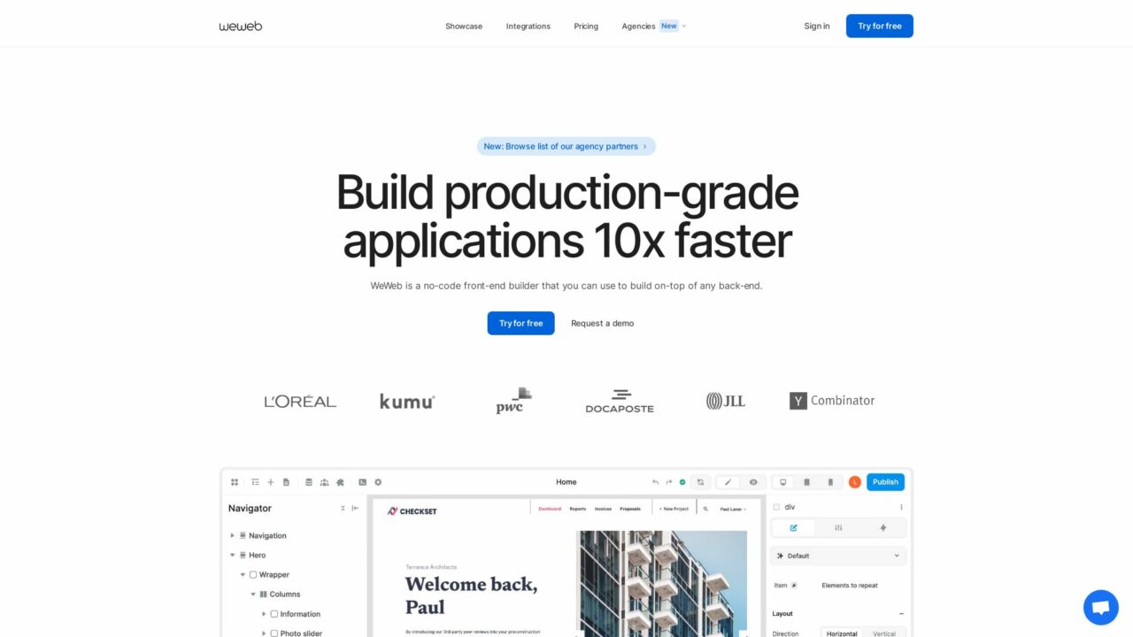 WeWeb ???? Build Production-Grade Apps 10x Faster | Futureen
