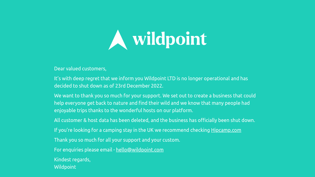 Wildpoint | Book unique outdoor stays | Futureen