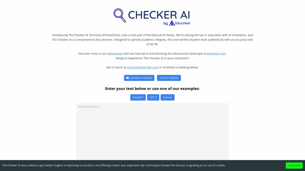 Checker AI 📝 State-of-the-art Demo for AI Cheat Check | Futureen