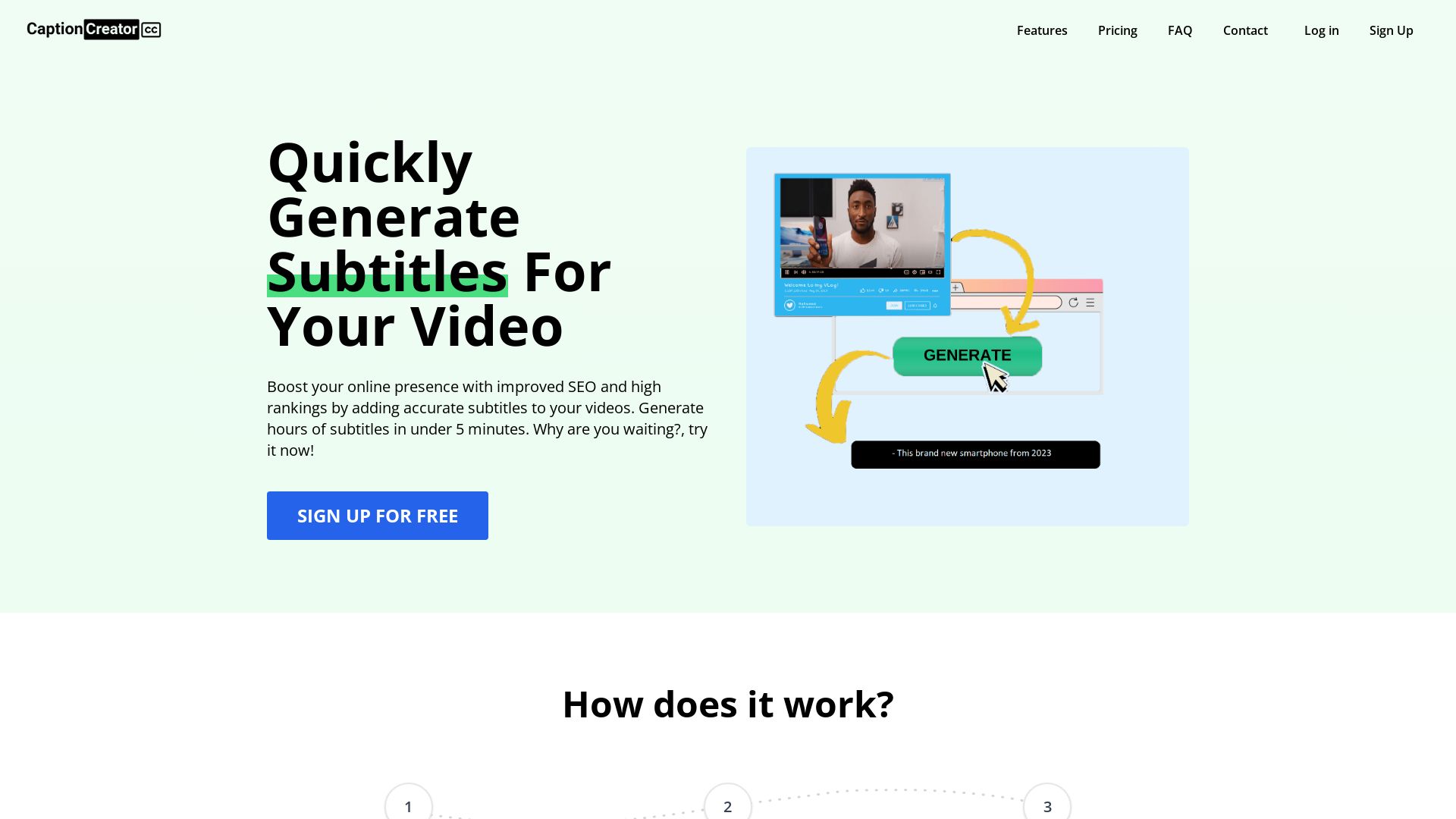 CaptionCreator.cc | Generate Multilingual Video Subtitles Easily | Futureen