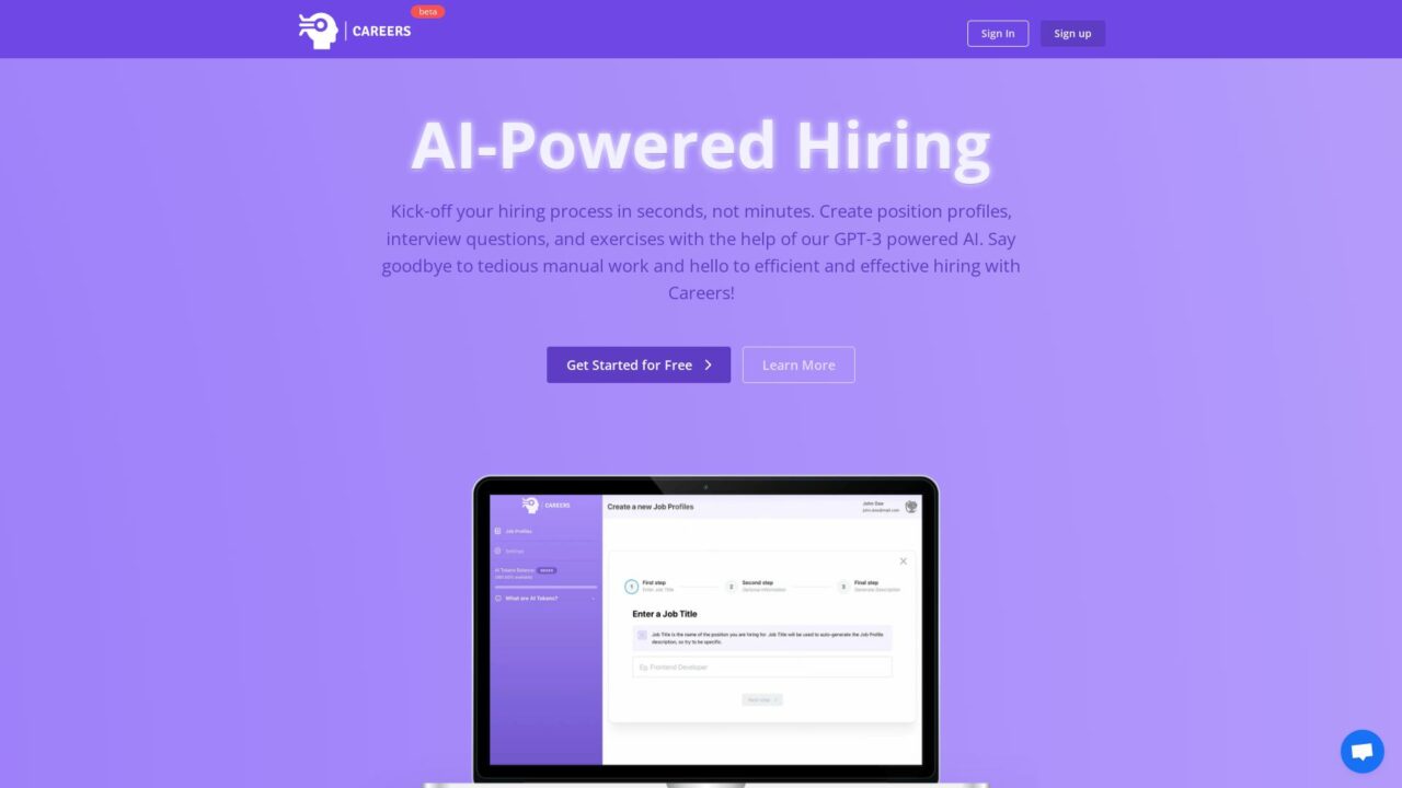Careers.ai | Streamline Your Hiring Process with AI Assistant | Futureen