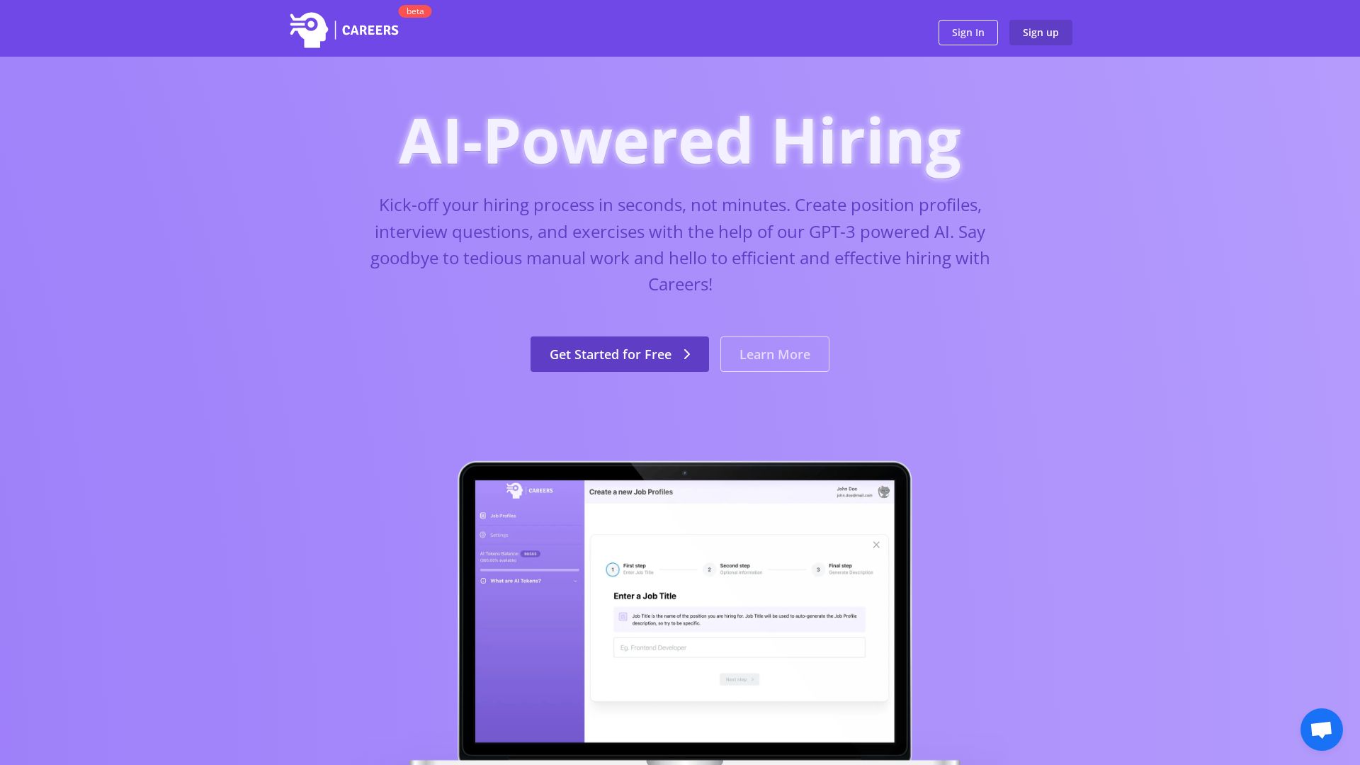 Careers.ai | Streamline Your Hiring Process with AI Assistant | Futureen