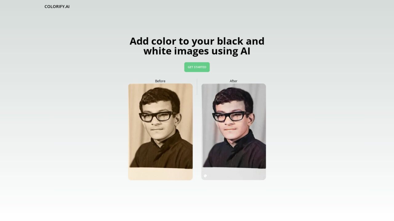 Colorify.ai | Revive Your Old Photos with Color | Futureen