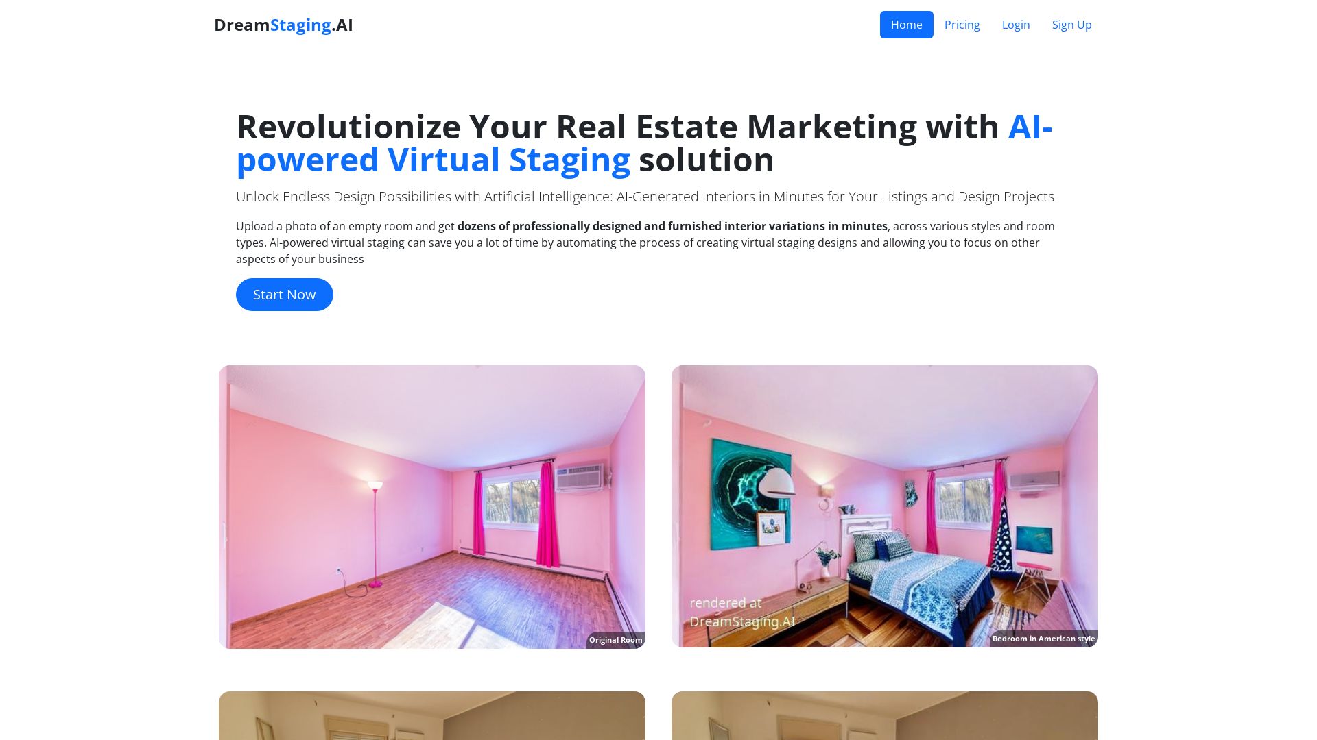 DreamStaging.AI | Virtual Staging and Interior Design Solutions | Futureen